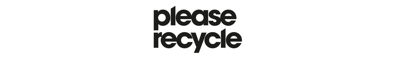 Please Recycle - Sustainable Packaging